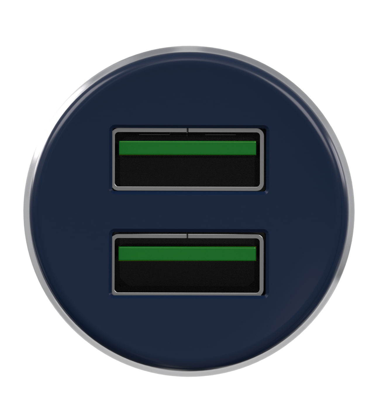 Nautica Usb-A Dual Port Car Charger CH15 ( Navy )